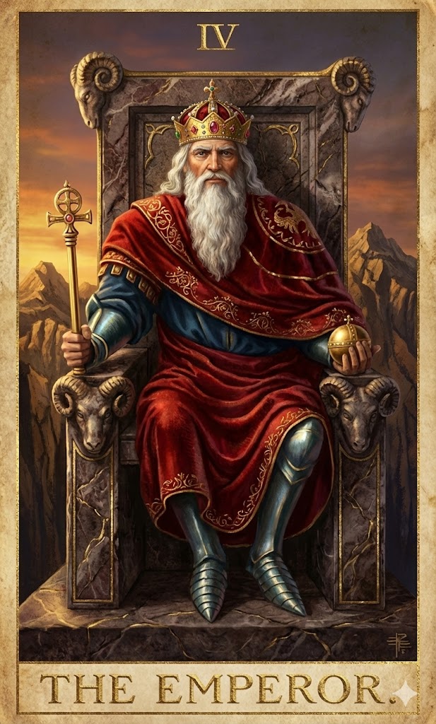 The Emperor Tarot Card Meaning - Upright, Reversed & Love | TarotCards.best